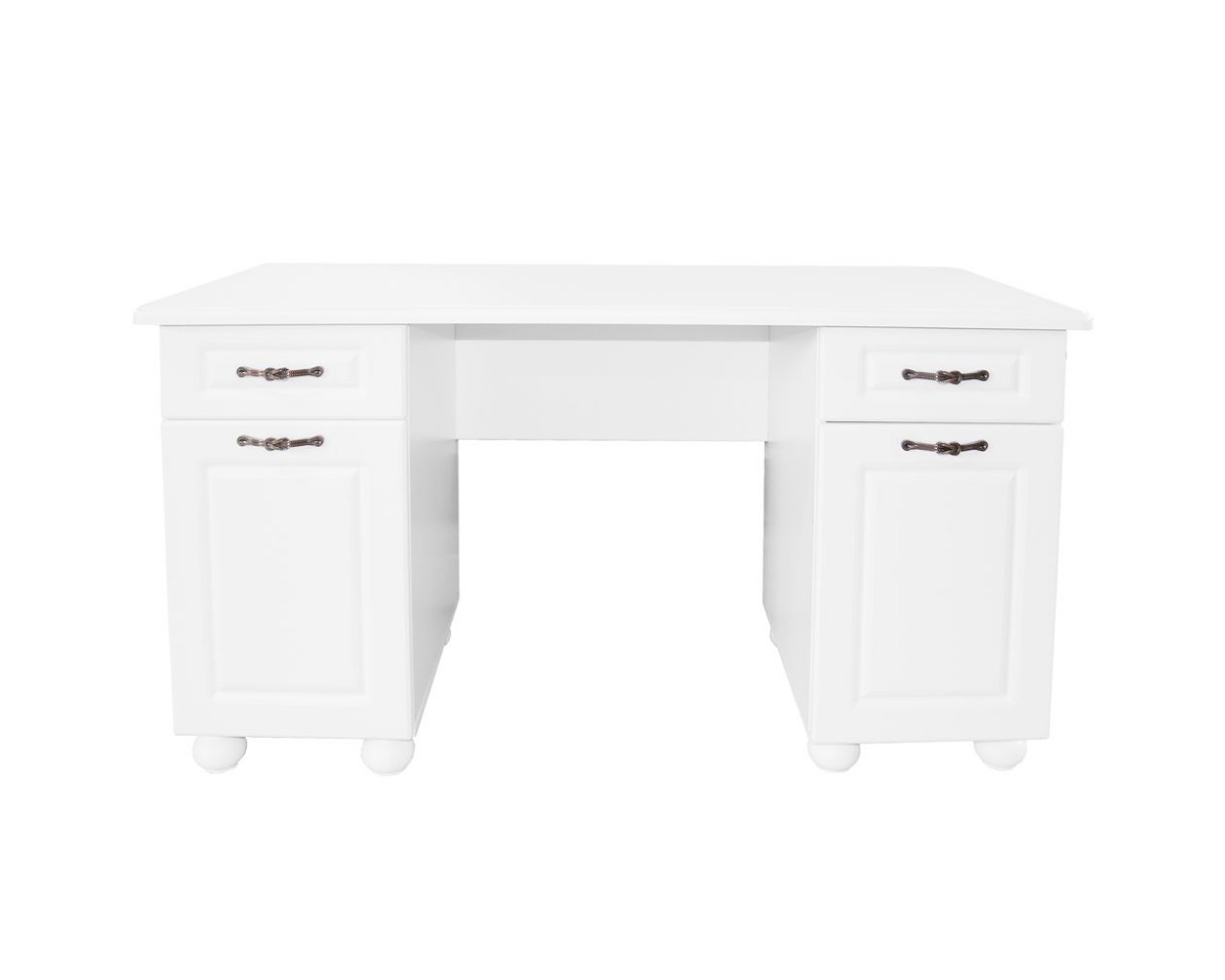 Birou Dynasty MDF Alb, 150 x 65 x 80 cm