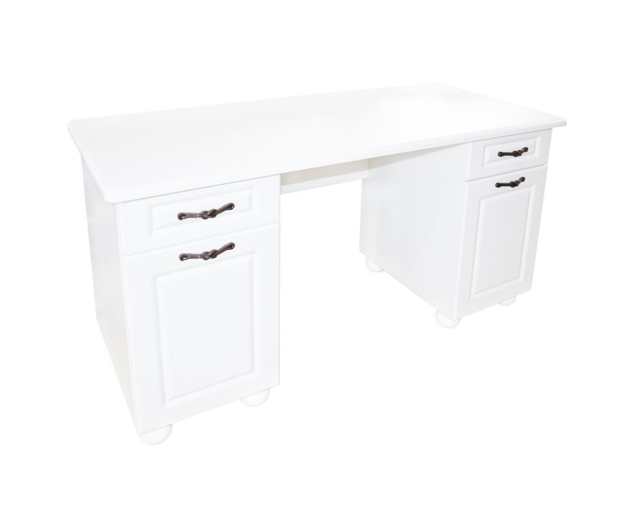 Birou Dynasty MDF Alb, 150 x 65 x 80 cm